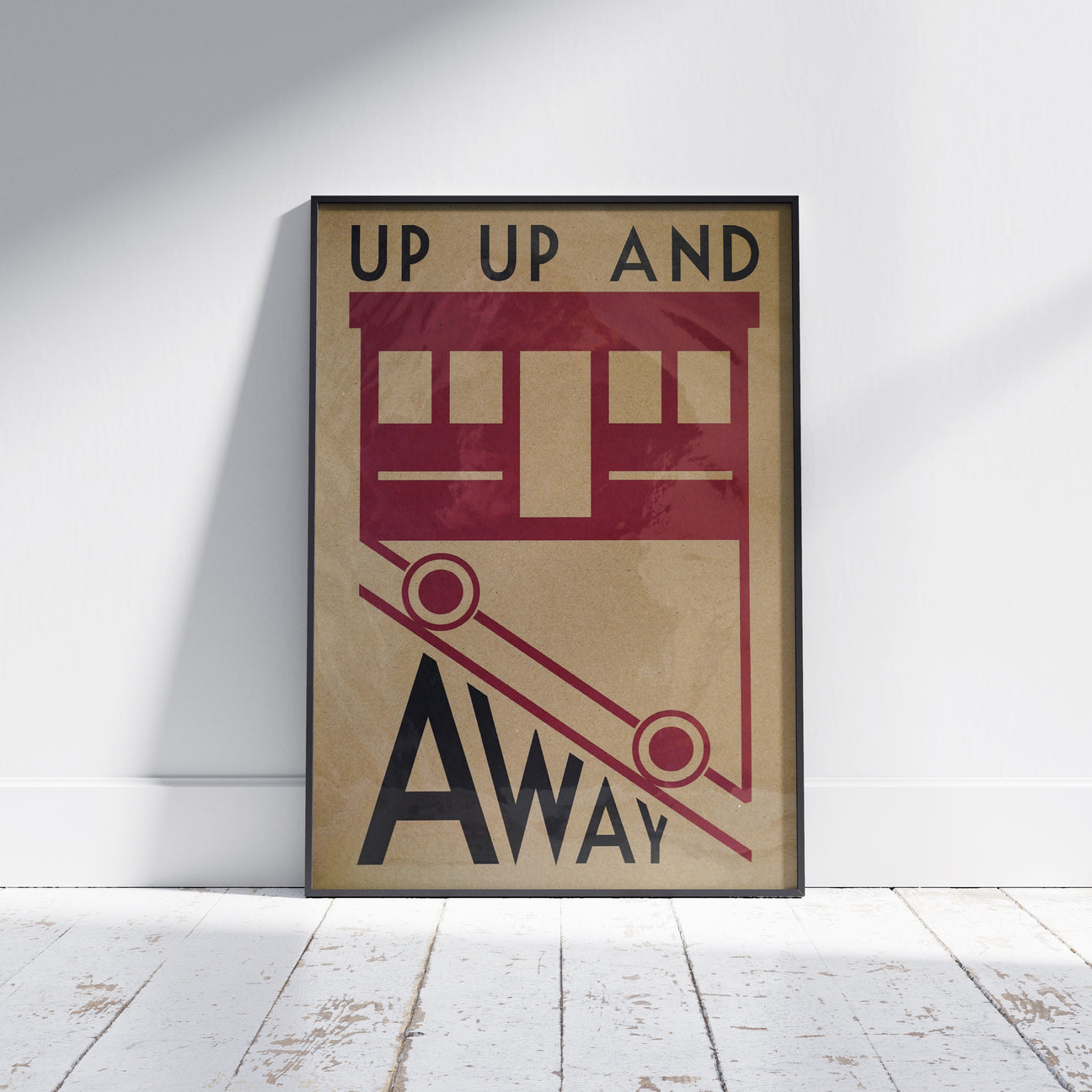A3 Poster – Up Up and Away – Leas Lift